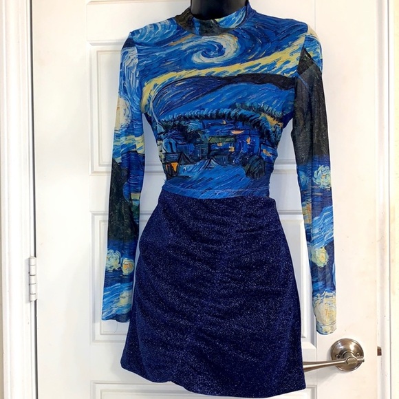 Tops | Starry Starry Night Blouse | Poshmark